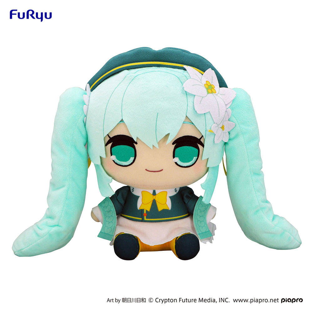 PRE-ORDER Hatsune Miku KYURUMARU Big Plush Toy -Lily ver.- – Tanoshi Pop
